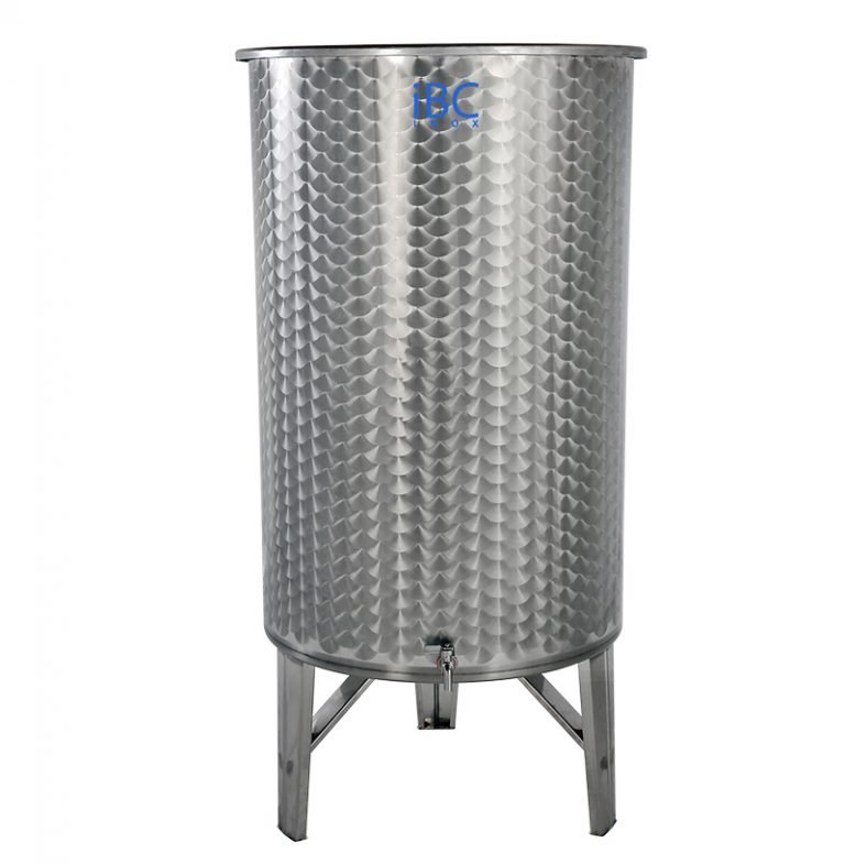 Rezervor inox cu capac flotant pentru vin(etansare cu ulei de parafină ...